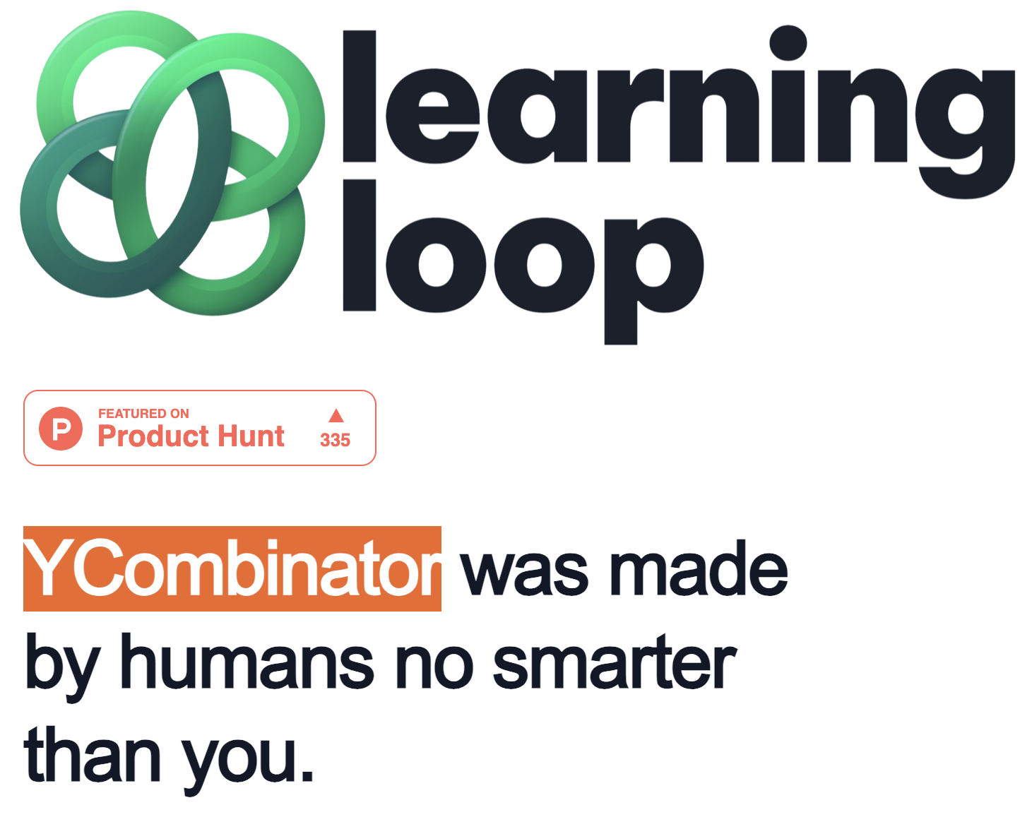 LearningLoop | Self-organizing Startup Founder Network